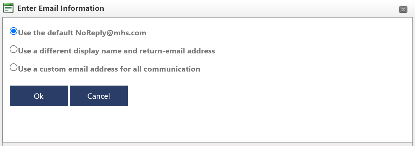 Changing Your Email Settings
